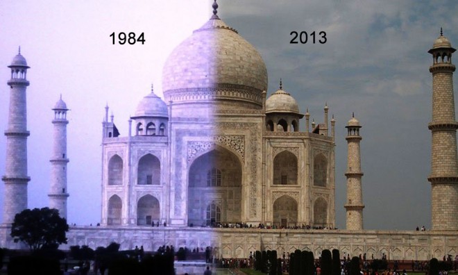 Then And Now Images Of Human's Impact On Earth Will Give You Chills!