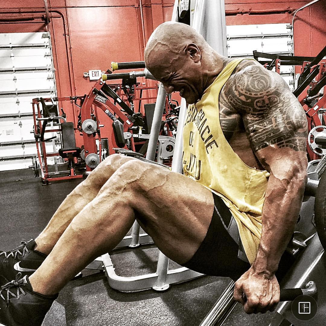 Dwayne Johnson's Workout Pictures Will Motivate You To Hit The Gym!