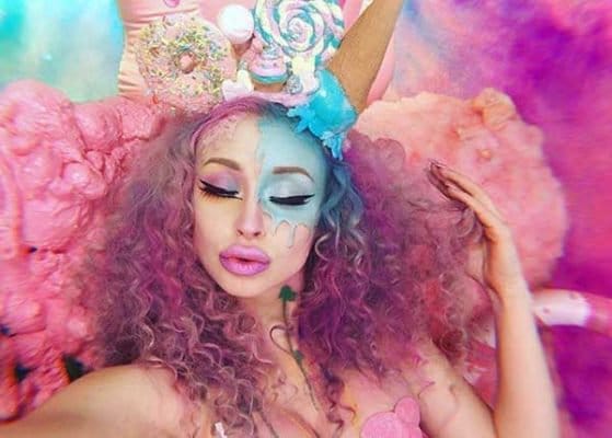 Ice-cream Make-up - We Are Drooling Over This Ice Cream Makeup