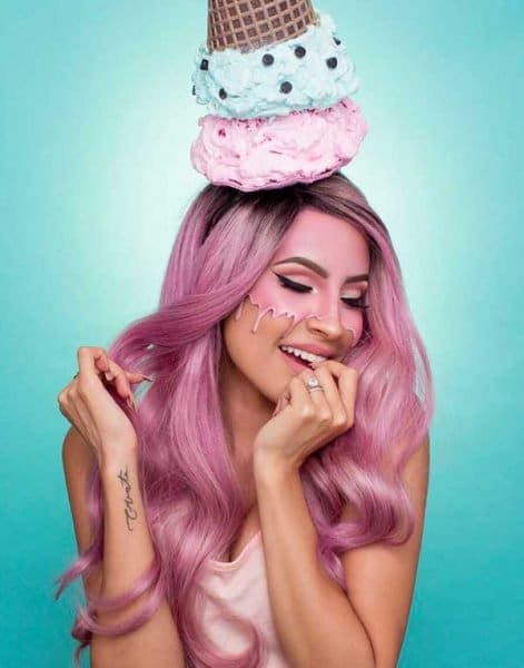 Ice-cream Make-up - We Are Drooling Over This Ice Cream Makeup