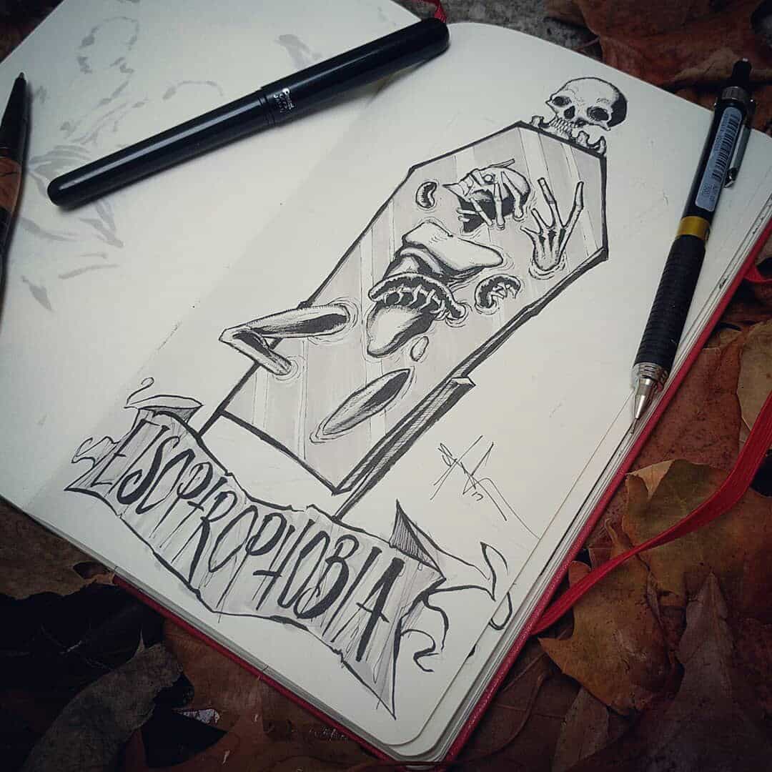 This Artist Brilliantly Illustrates The List Of Phobias That We Experience!