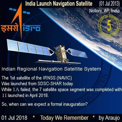 IRNSS : Indian Regional Navigation Satellite System #NAVIK