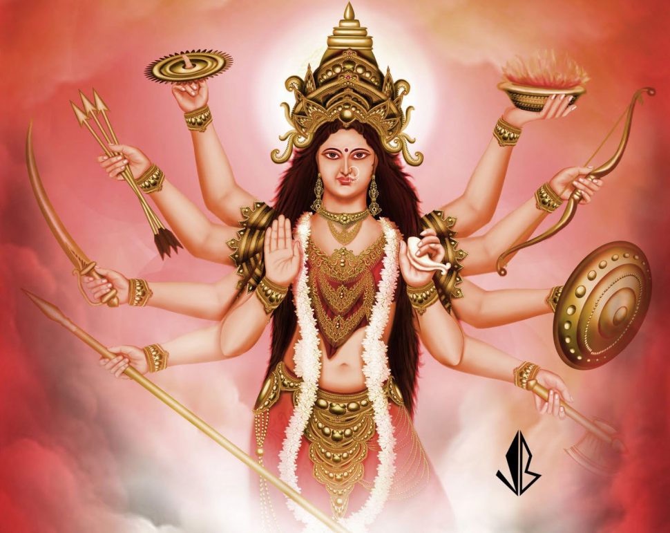 Weapons of Maa Durga - Story Behind The 10 Weapons of Maa Durga